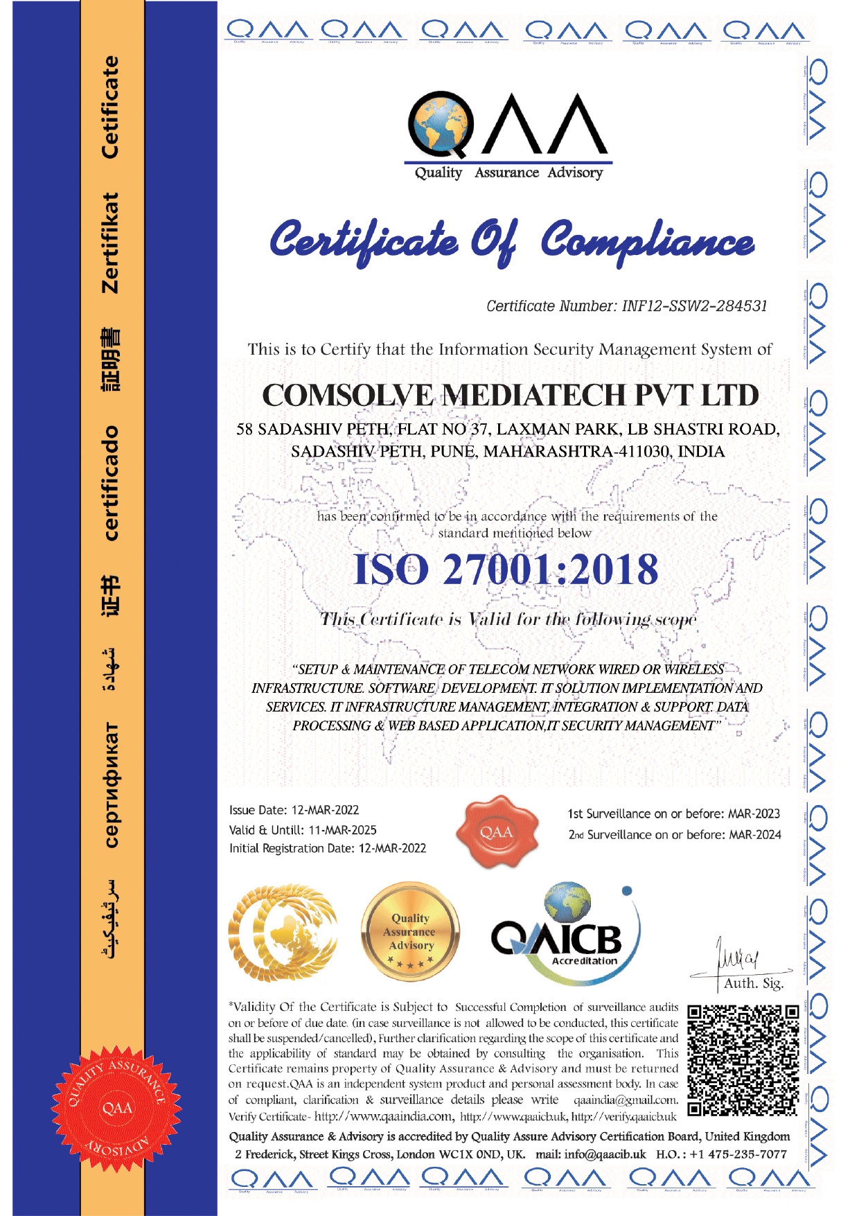 Comsolve Mediatech Pvt. Ltd. - Complete communication solutions in ...